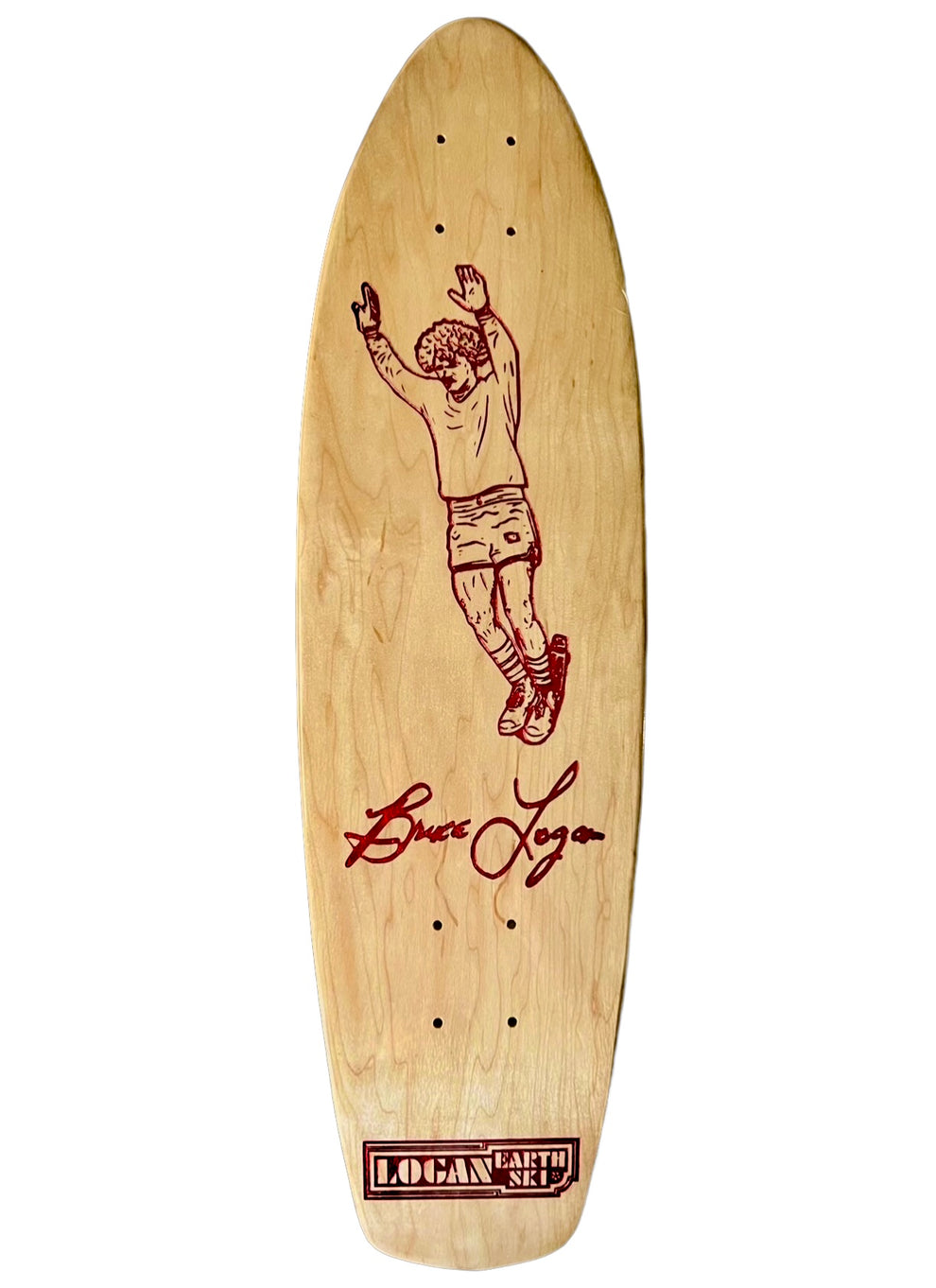 Limited Edition Bruce Logan Tribute Deck – Logan Skateboards